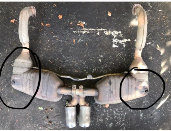 Porsche Boxster S Exhaust Fitted Repair Replacement