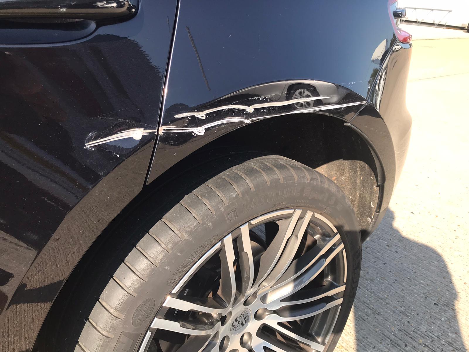 Porsche Macan Bodywork Scratch Repair London Kent Essex Porsche Macan Bodywork Scratch Repair London Kent Essex