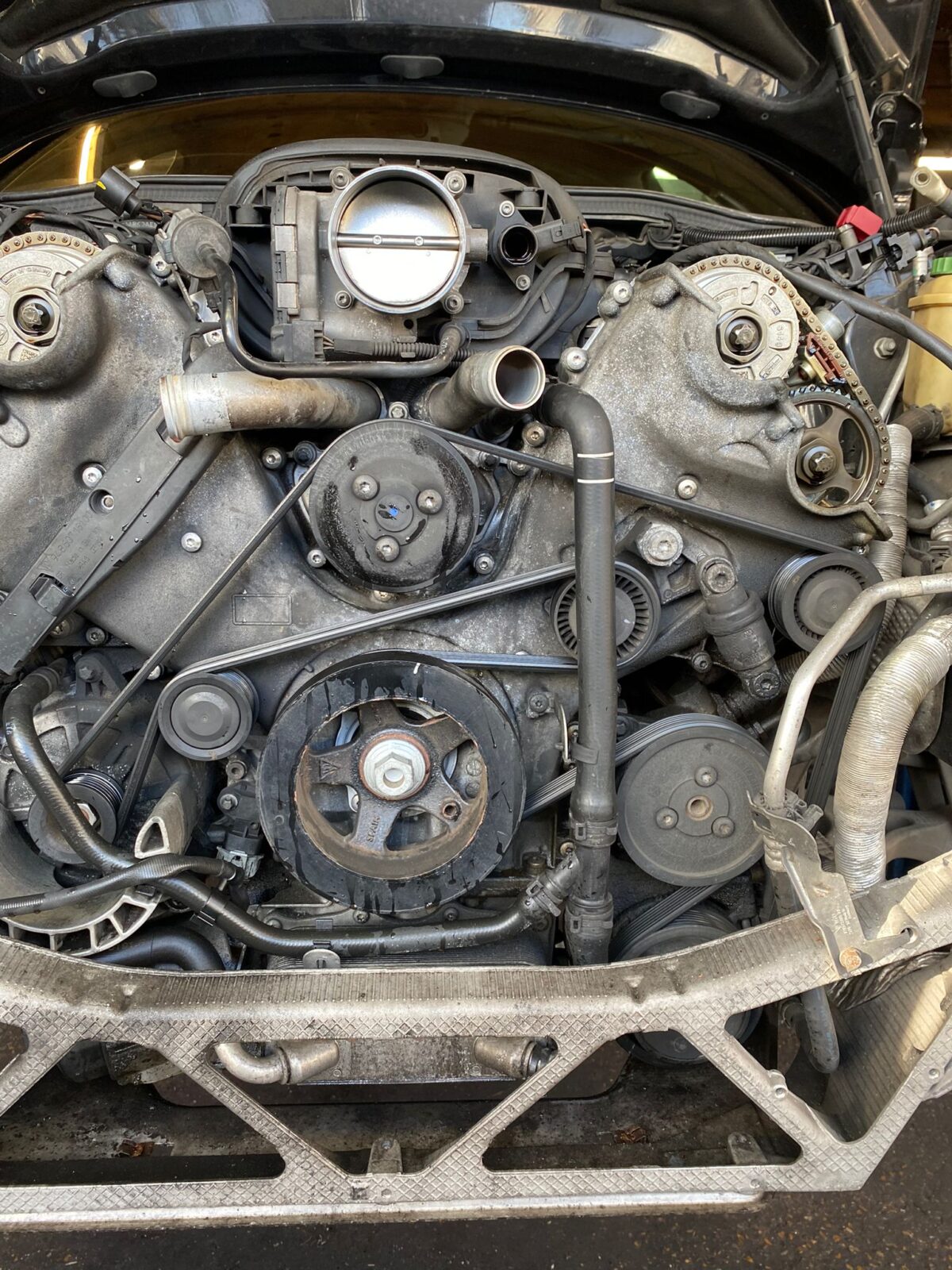 Porsche Panamera V8 timing chain repair london kent essex